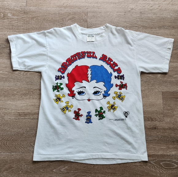 Vintage | Shirts | Vintage Reprint Repro 9s Grateful Dead Betty Boop ...
